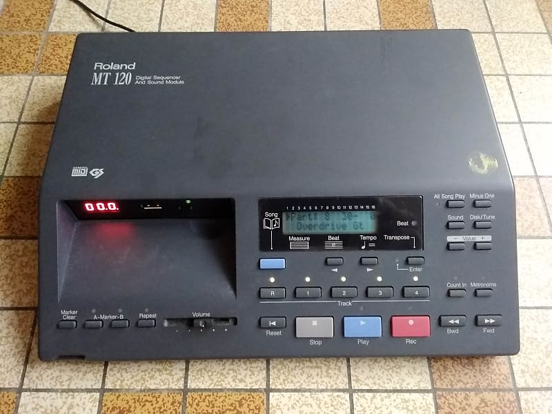 Séquenceur/Module de sons Roland MT-120 | Reverb