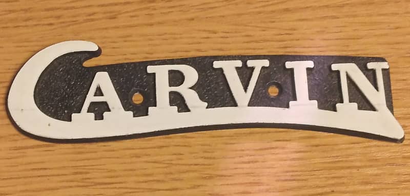 Carvin Amp Logo 80s White | Reverb