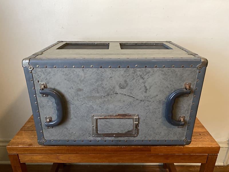 Vintage Rack Mountable Road Carry Case. For Ampex, Altec, | Reverb