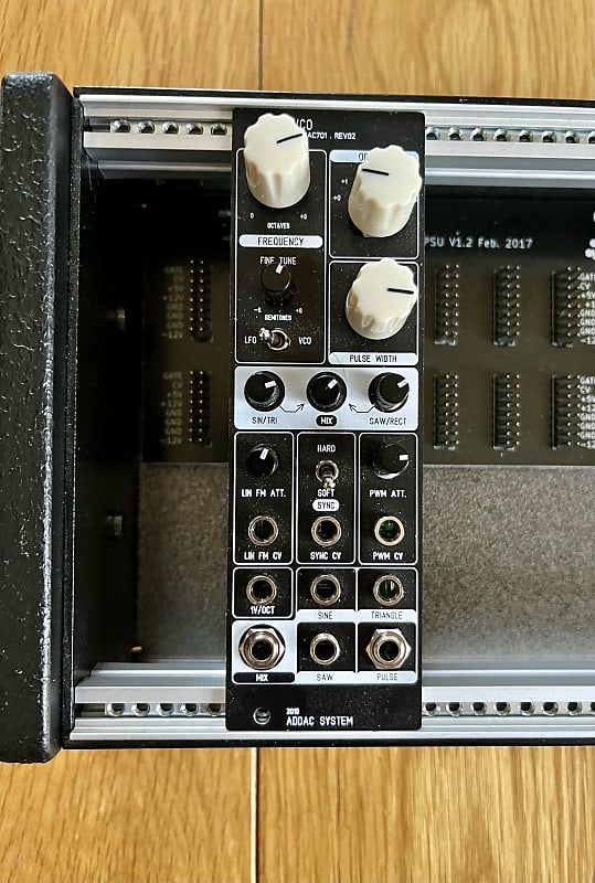 ADDAC System ADDAC701 - Rev 2 VCO - Black | Reverb