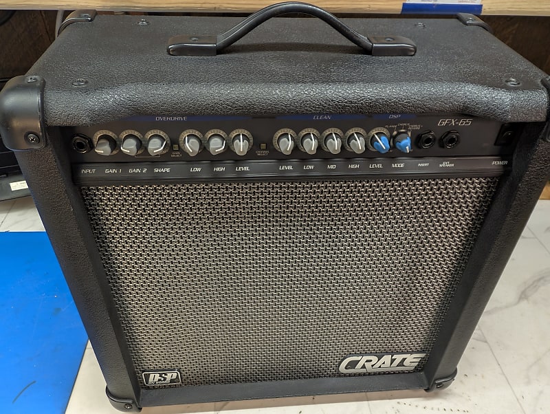 CRATE GFX-65 1990's - 65 Watt guitar amp, 3 channels with | Reverb