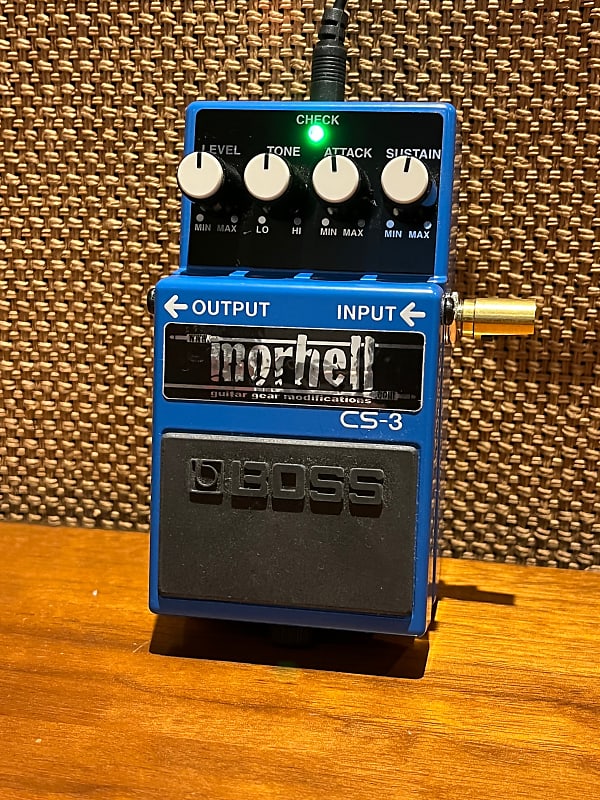 Boss CS-3 Compressor / Sustainer with morhell tone-mod | Reverb