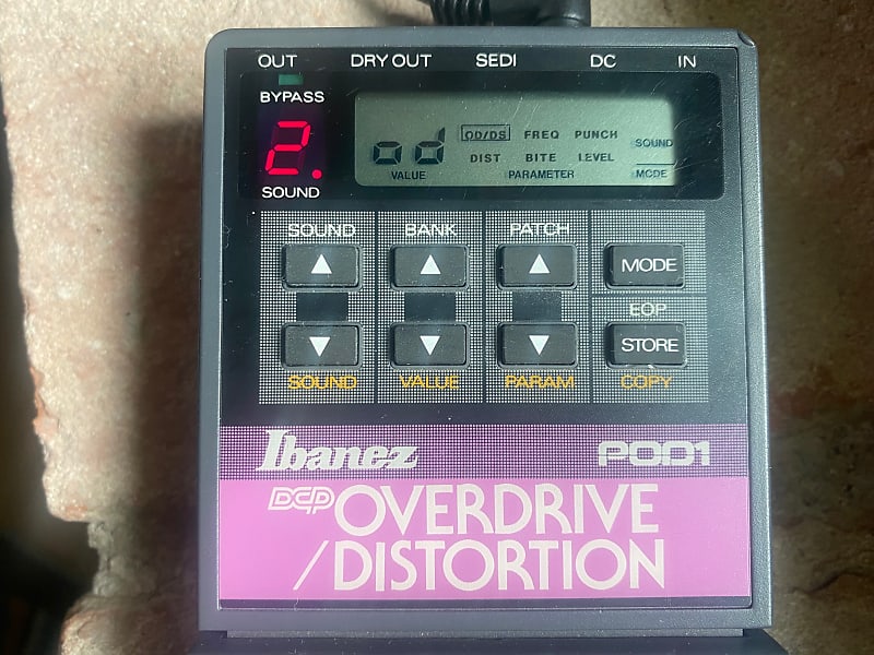 Ibanez POD1 1980 Black | Reverb