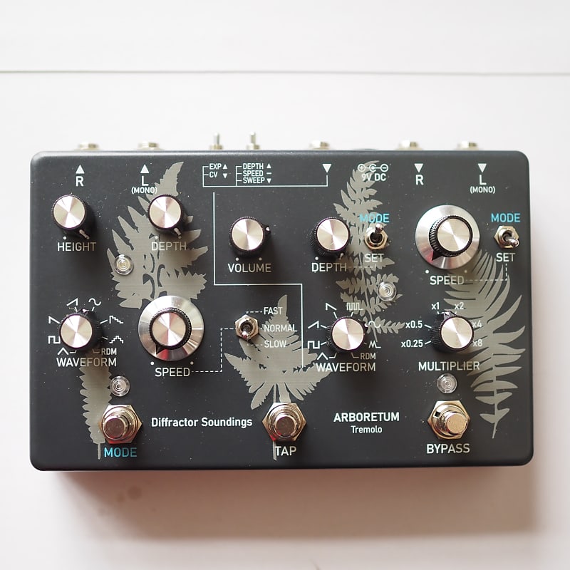 Diffractor Soundings Arboretum Tremolo 2024 - Dark Gray | Reverb