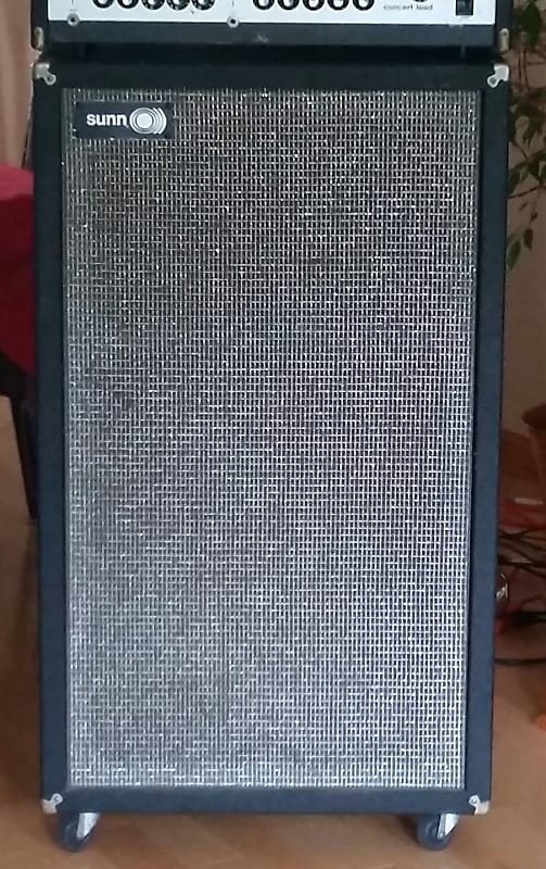 Vintage Sunn 3x12 Guitar or bass Cabinet with 2JBL and 1 EV | Reverb