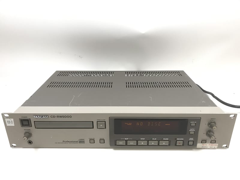 Tascam CD-RW5000 Professional CD Player | Reverb UK