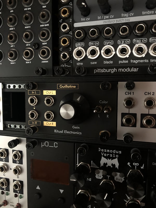 Ritual Electronics Guillotine 1U distortion module | Reverb