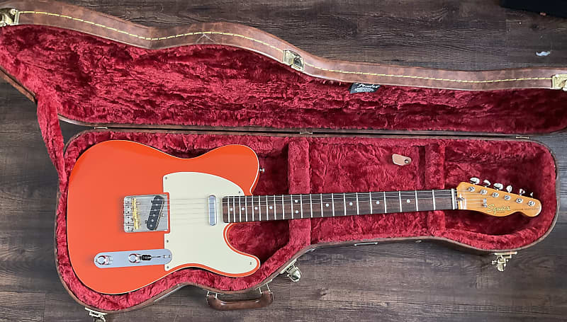Squier Fender FSR Custom Classic Vibe Telecaster 2021 - Candy | Reverb