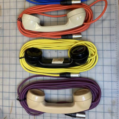 Kerns TeleMic Beige/Orange 1988 - Cream/Orange | Reverb