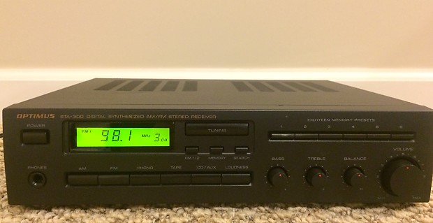 Optimus Stereo Receiver STA-300 1980's | Reverb