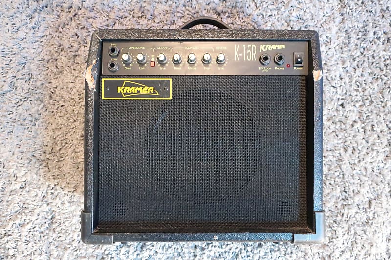 Kramer K-15R Guitar 1 x 8 Amp Amplifier Bedroom Rocker Metal | Reverb