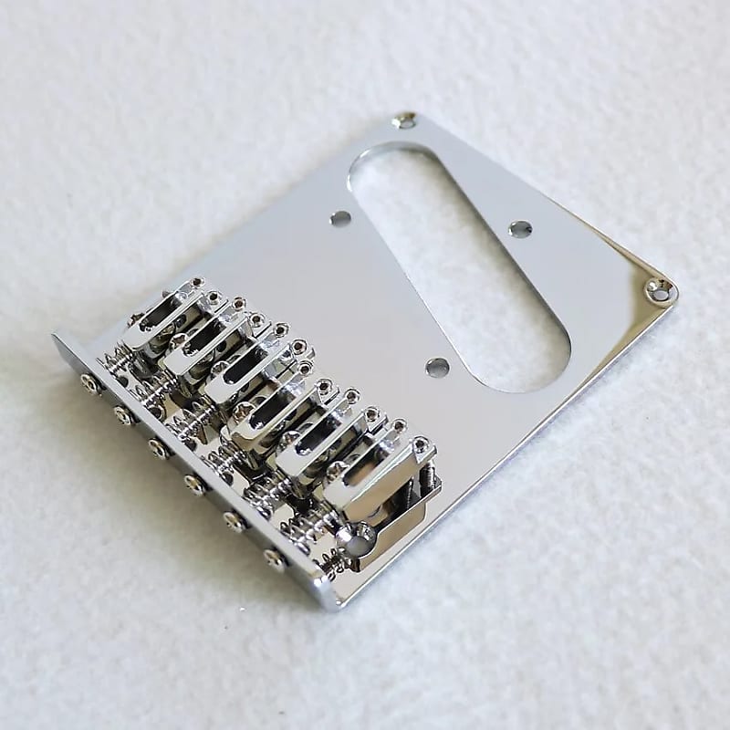 Chrome 12 String TL Style Guitar Ashtray Bridge | Reverb