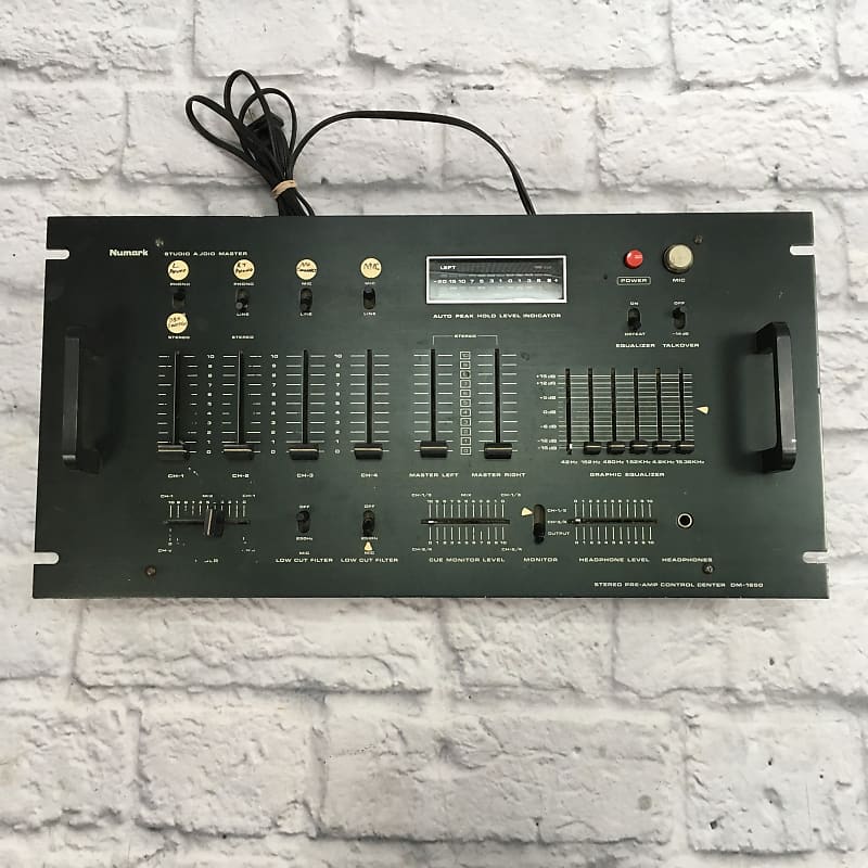 Numark DM1650 DJ Mixer (Rackmountable) | Reverb