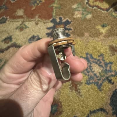 Original 1960 Fender Telecaster P Bass input jack | Reverb