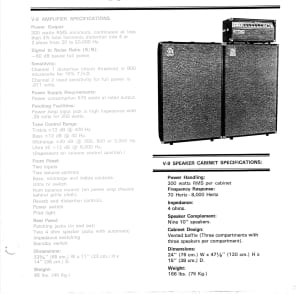 Vintage Ampeg V9 Guitar/Bass Cabinet 9x10 “Summer of ‘1969” | Reverb