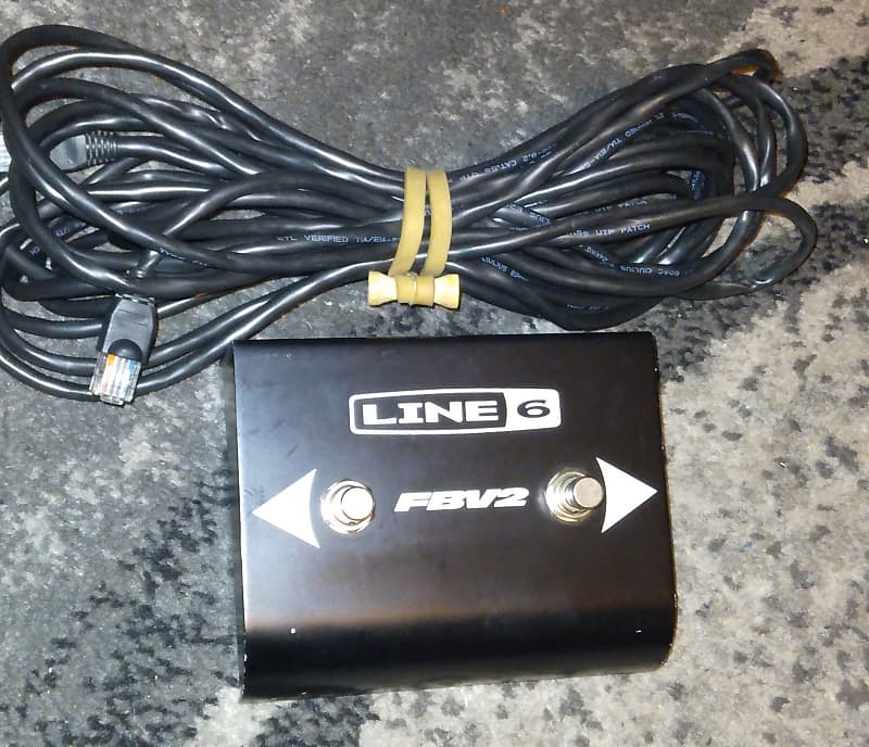 Line 6 Line 6 FBV2 Two Button Foot Switch 2006 - black | Reverb