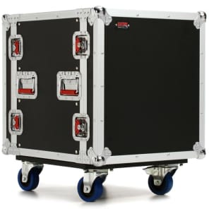 Gator G-TOUR-12U-CAST Rolling 12U ATA Rack Road Case w/ | Reverb
