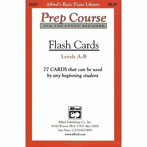 Alfred's Basic Piano Prep Cards - 77 Cards for Beginners | Reverb