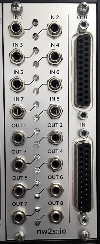 nw2s::io Balanced Eurorack I/O | Reverb