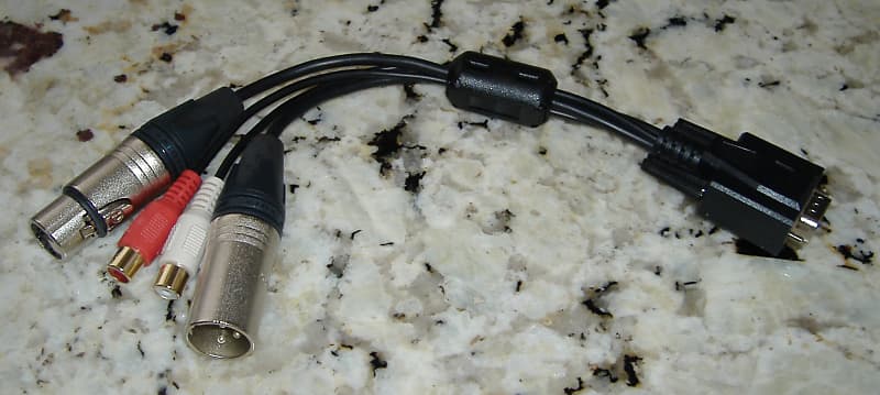 RME BO-968 AES/EBU Breakout Cable BO968 for Digi 96/8 and | Reverb