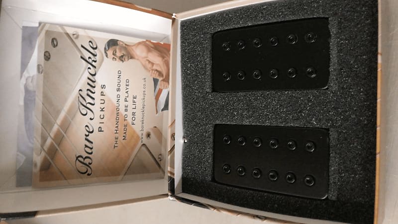 Bare Knuckle Warpig Humbucker Set 6-String Wide Spacing | Reverb