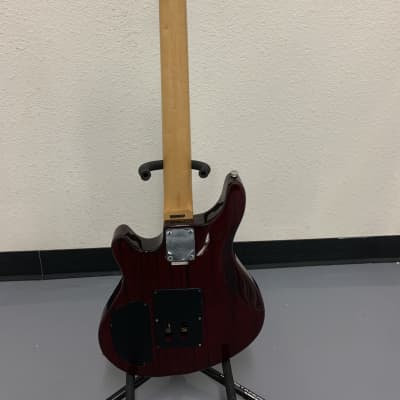 Washburn Pro Series Maverick BT-6 in Transparent Wine Red | Reverb