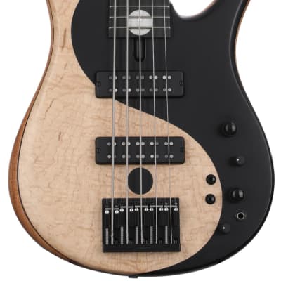 Fodera Yin Yang Blister Maple 5 String Chambered Mahogany | Reverb