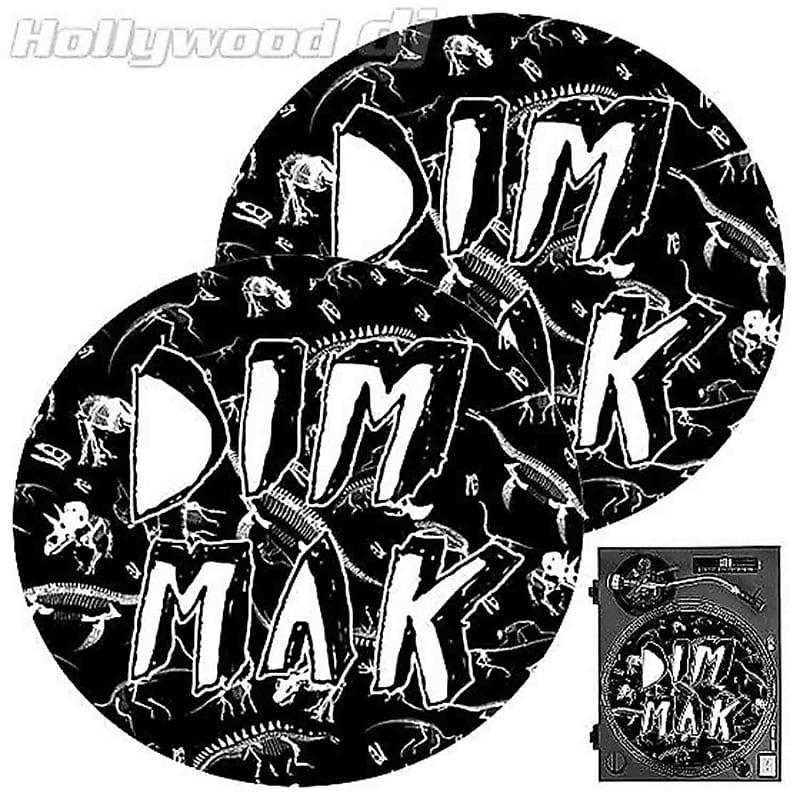 Sicmats DJ Slipmats DIM MAK Technics Turntable Slip Mat Set | Reverb