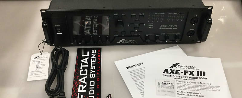 Fractal Audio Axe-Fx III MKII Turbo Preamp/FX | Reverb España