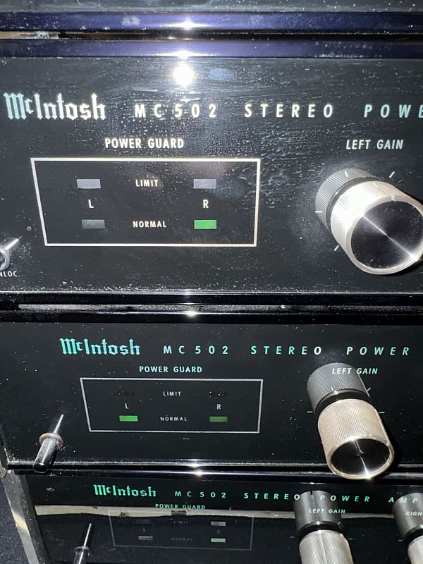 Used Mcintosh MC502 Stereo power amplifiers for Sale | HifiShark.com
