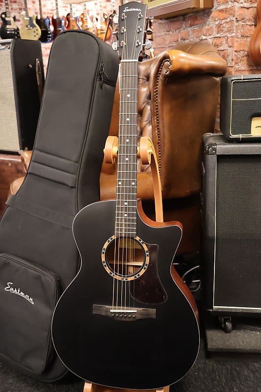 Eastman AC122-2CE-BK Limited Edition (USED) | Reverb