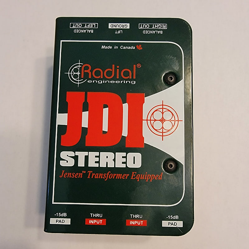 Radial Engineering Stereo JDI direct box | Reverb
