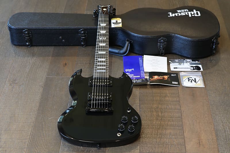 MINTY! 2016 Gibson Limited Edition SG7 Dark VII 7-String | Reverb