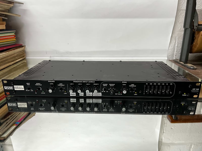 Rane CP 52 Comercial Processor - Black | Reverb