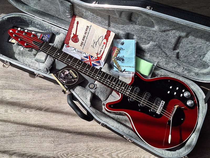 Brian May BMG Super 2024 - Cherry sunbursr | Reverb