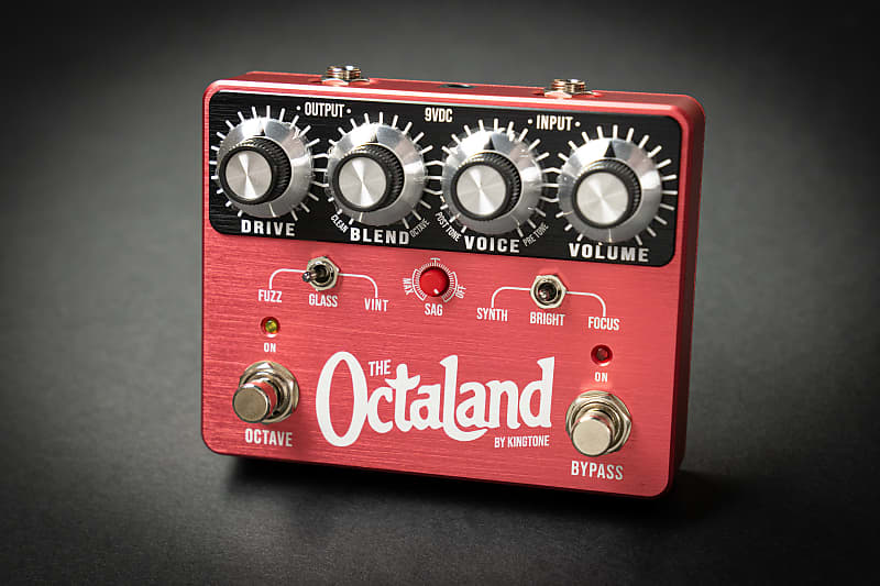King Tone Guitar Octaland (RED) 2025 | Reverb Ireland