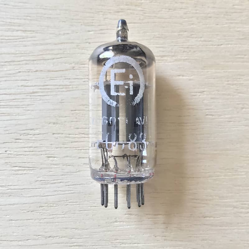 Vintage 1980's Yugoslavian EI 12AX7 / ECC83 Pre amp Valve / | Reverb