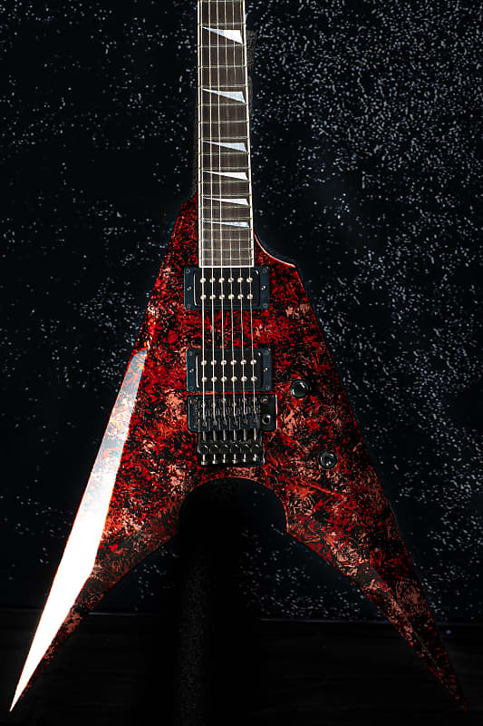 ESP Custom Shop Double Arrow Red Peel | Reverb