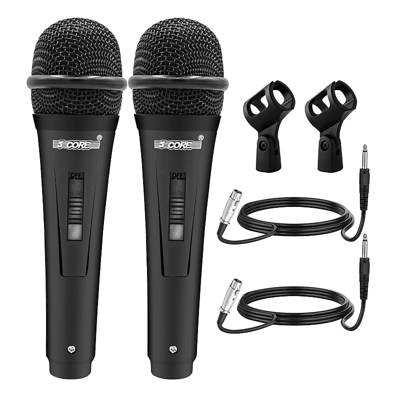 5 Core Microphone XLR Dynamic Mic Karaoke Singing Handheld | Reverb
