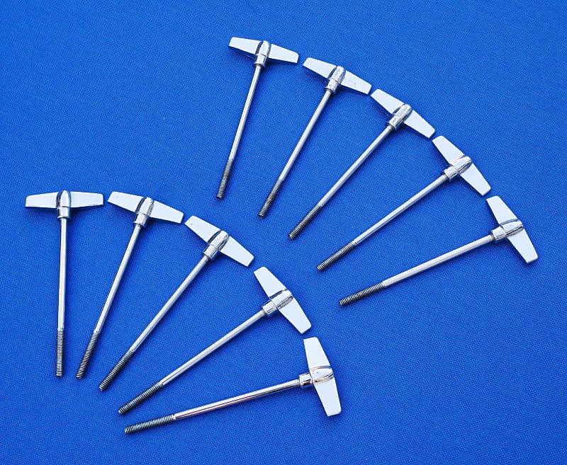 Tama Superstar Tension Rods T-Rods Pack Of 10 Vintage | Reverb