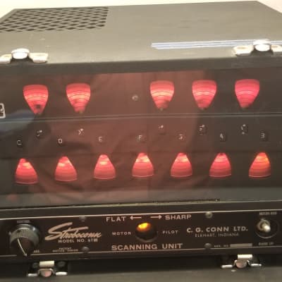 Conn Peterson Stroboconn Strobe Tuner 12 Wheel | Reverb