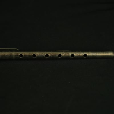 Vintage CH MATHIEU, Paris France Nickel Tin Penny Whistle, | Reverb