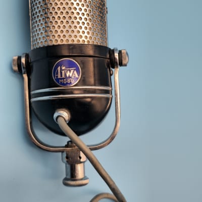 ☆Vintage 1960s Aiwa M680 Pill Microphone - RCA Pill Style - | Reverb