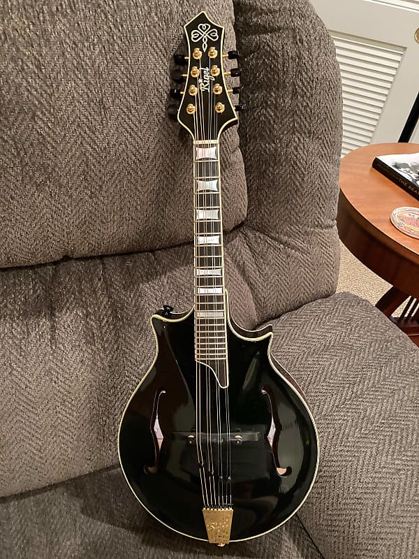 Rigel Mandolin Jethro 2002 black | Reverb