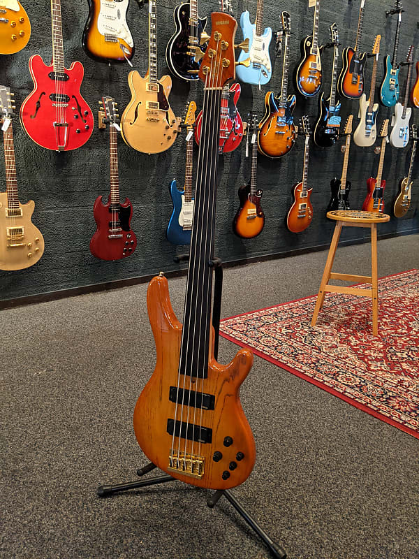 Yamaha TRB-5 5-String Fretless fretless Cherry | Reverb Deutschland