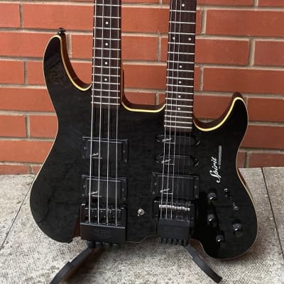 Steinberger Spirit Headless Double Neck Guitar/Bass | Reverb UK