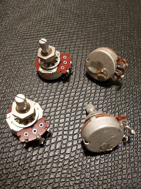 Vintage EMG 25k pots out of 80's Gibson | Reverb