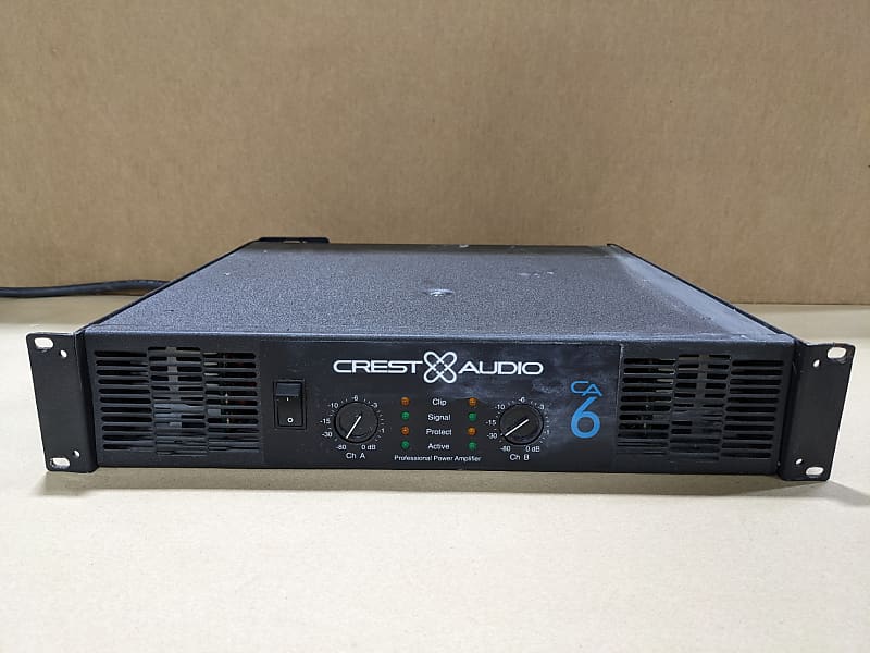 Crest Audio CA6 1500 Watt Power Amp | Reverb