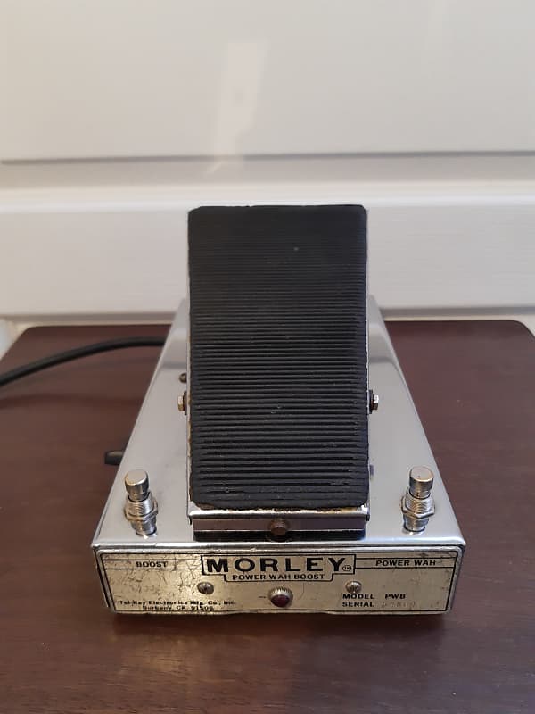 Morley Power Wah Boost (PWB) 1970 - Chrome | Reverb