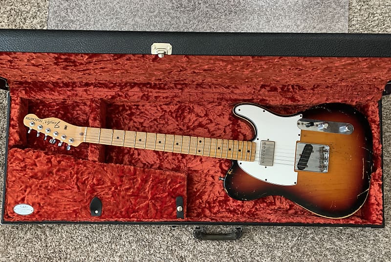 Fender Custom Shop CS Vintage Humbucker HB Telecaster Tele | Reverb